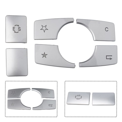 Stylish and Practical Center Console Button Cover for E Class W212 ...