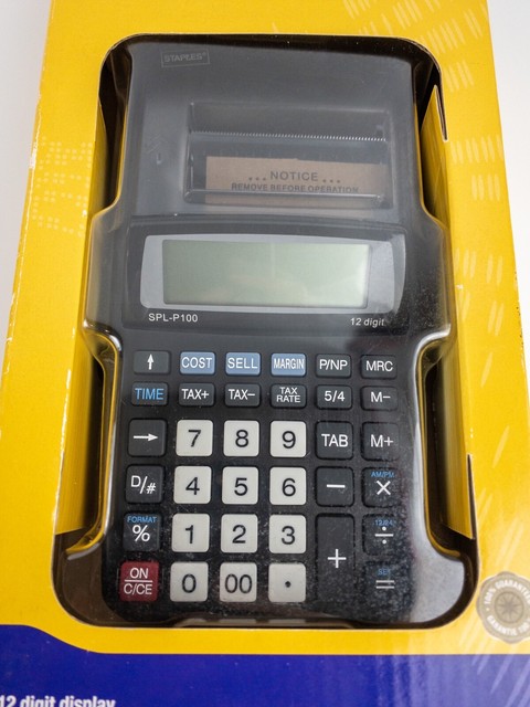 Staples SPL-P100 Calculator for sale online | eBay