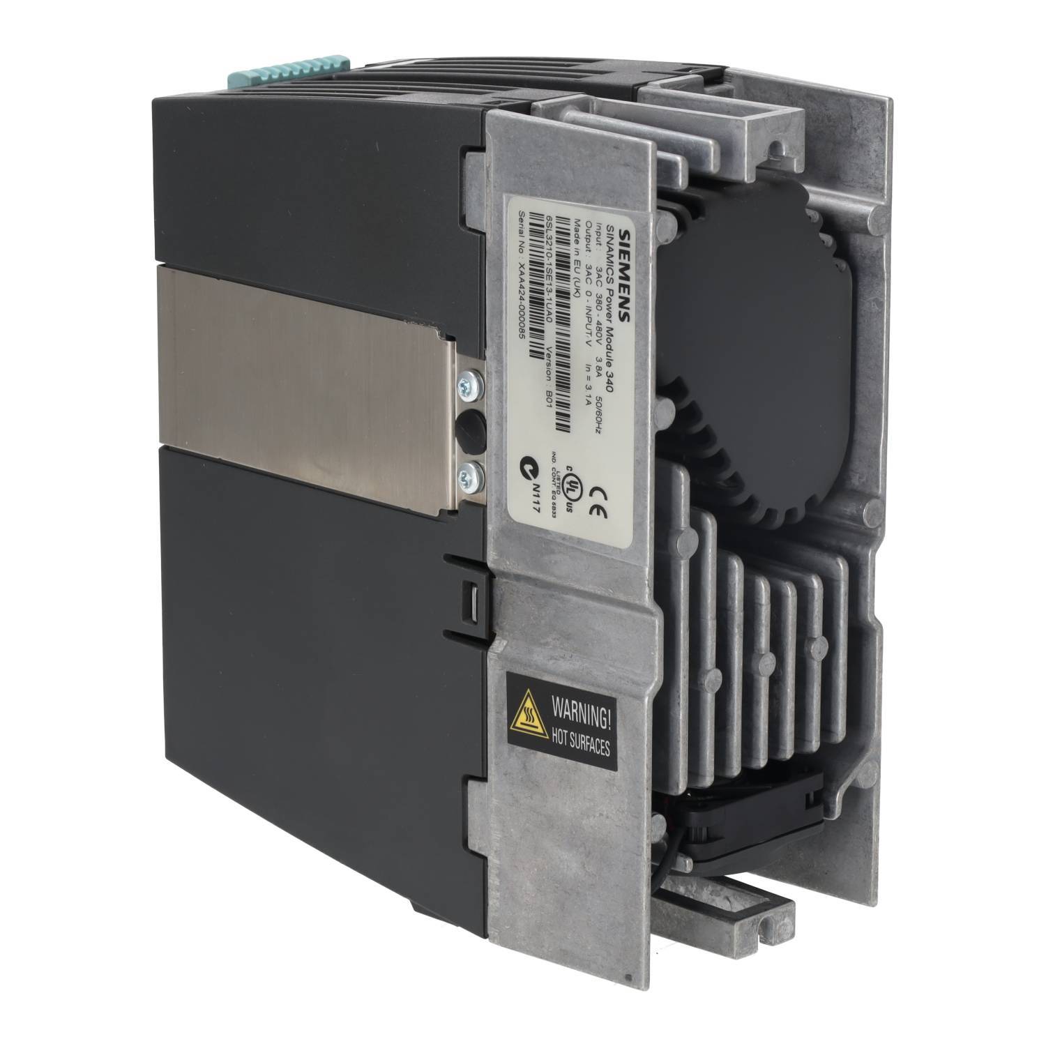 SIEMENS SINAMICS S120 Umrichter Power Module PM340 6SL3210-1SE13-1UA0 ...