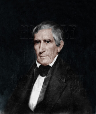 U.S. President William Henry Harrison color photo | eBay