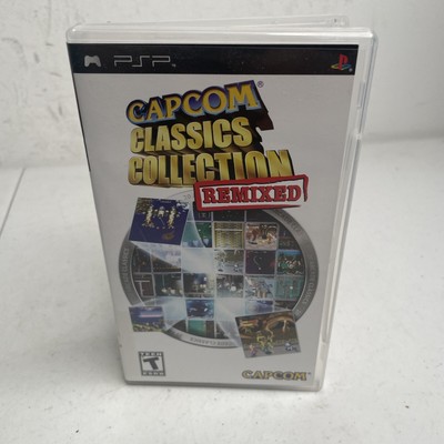 Capcom Classics Collection Remixed Playstation Portable PSP Complete ...