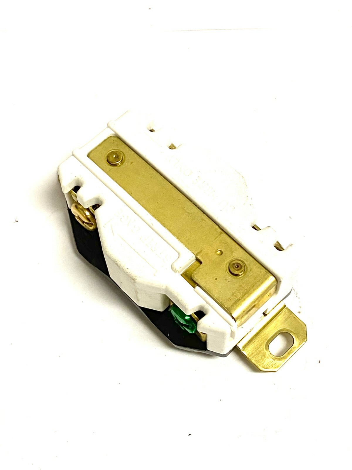 ~HUBBELL WIRING DEVICE-KELLEMS HBL2620 30A Twist-Lock Receptacle 2P 3W ...