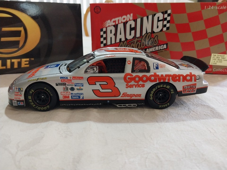 DALE EARNHARDT #3 1995 WINSTON SILVER SELECT MONTE CARLO 1/24 ELITE | eBay