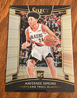 Anfernee Simons Portland Trailblazers 2018-19 Select Concourse Rookie ...