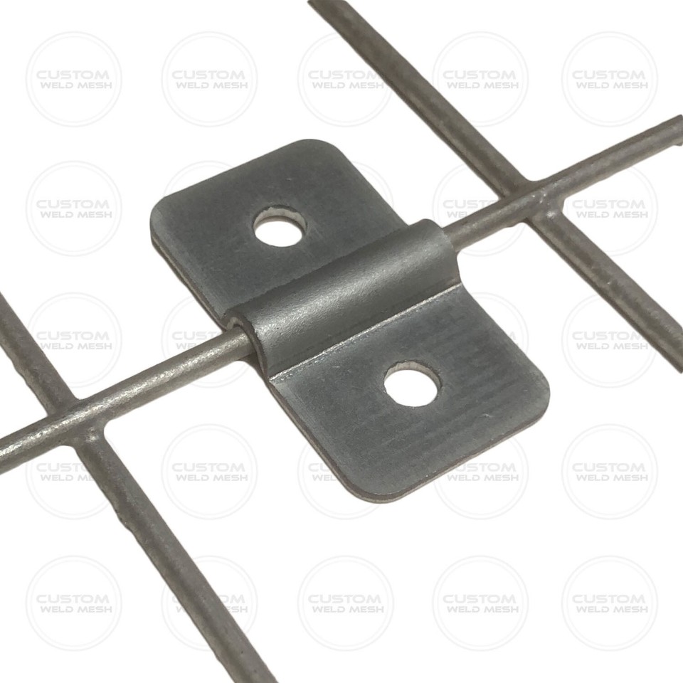 Wire Mesh Screw on clips x12 Fencing P-Clips Security Fencing Dog Cages ...