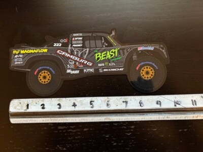 CAMBURG BF GOODRICH BEAST TEAM MAGNAFLOW KMC SIG SAUER TRUCK STICKER 10 ...