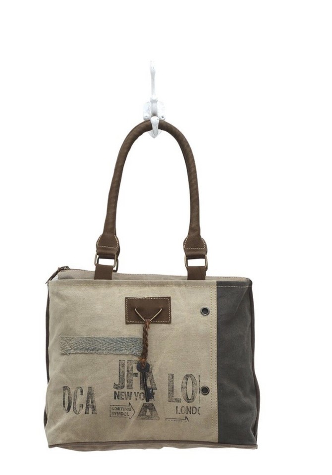 MYRA Canvas Tote Bag for Women Myra Bags Tote Bags Upcycled Bag Utility ...