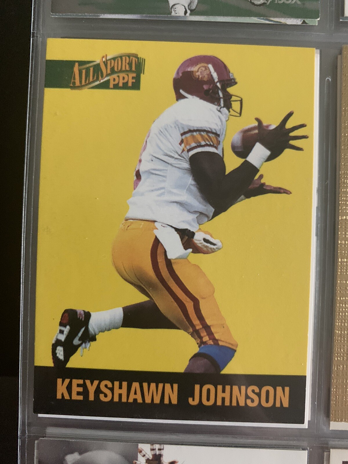 2 Keyshawn Johnson USC football cards | eBay