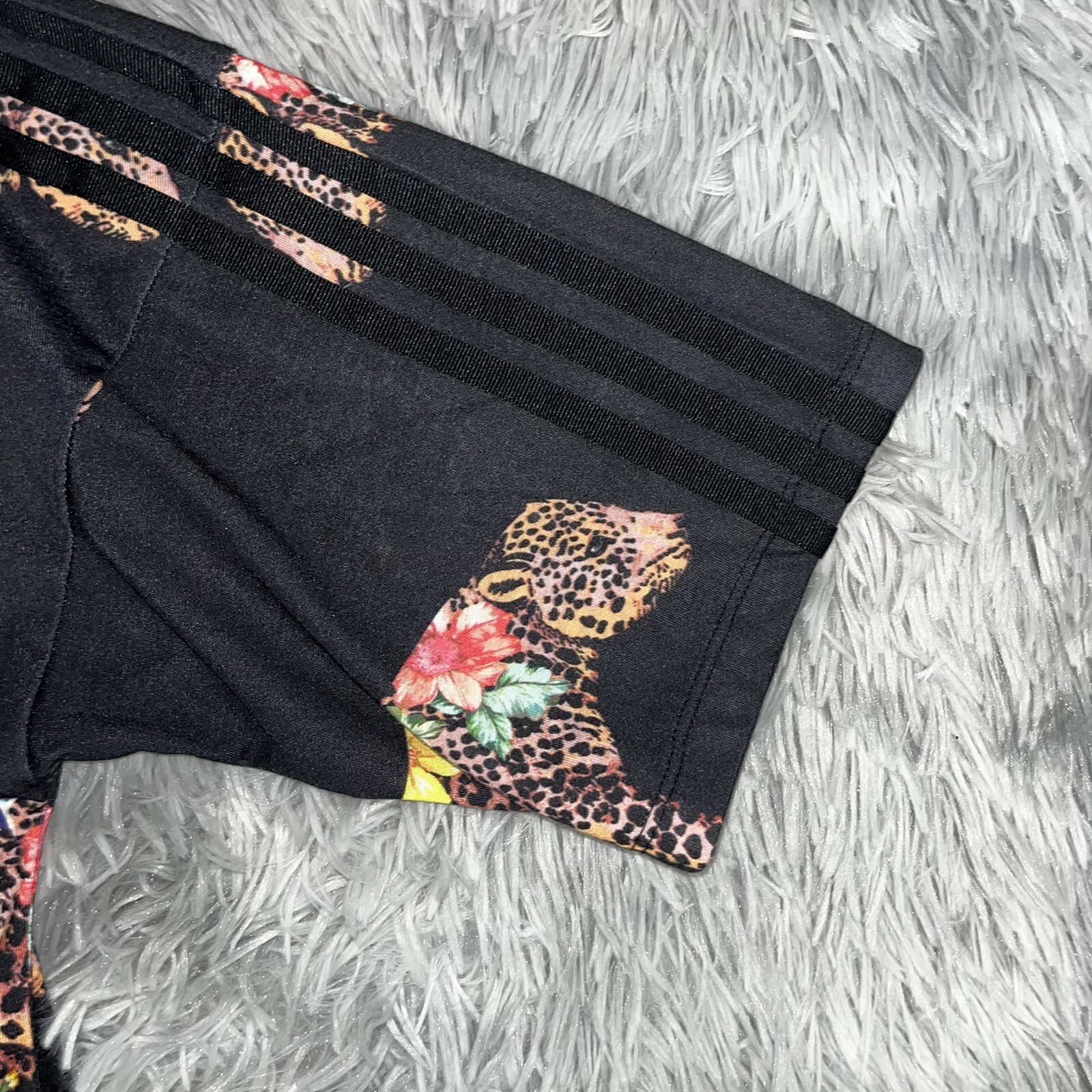 Adidas Originals x Farm Oncada Leopard Floral T-Shirt… - Gem