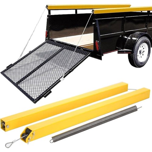 Tailgate Utility Trailer Gate Liftgate Ramp Lift 2 Sided Lift Assist ...