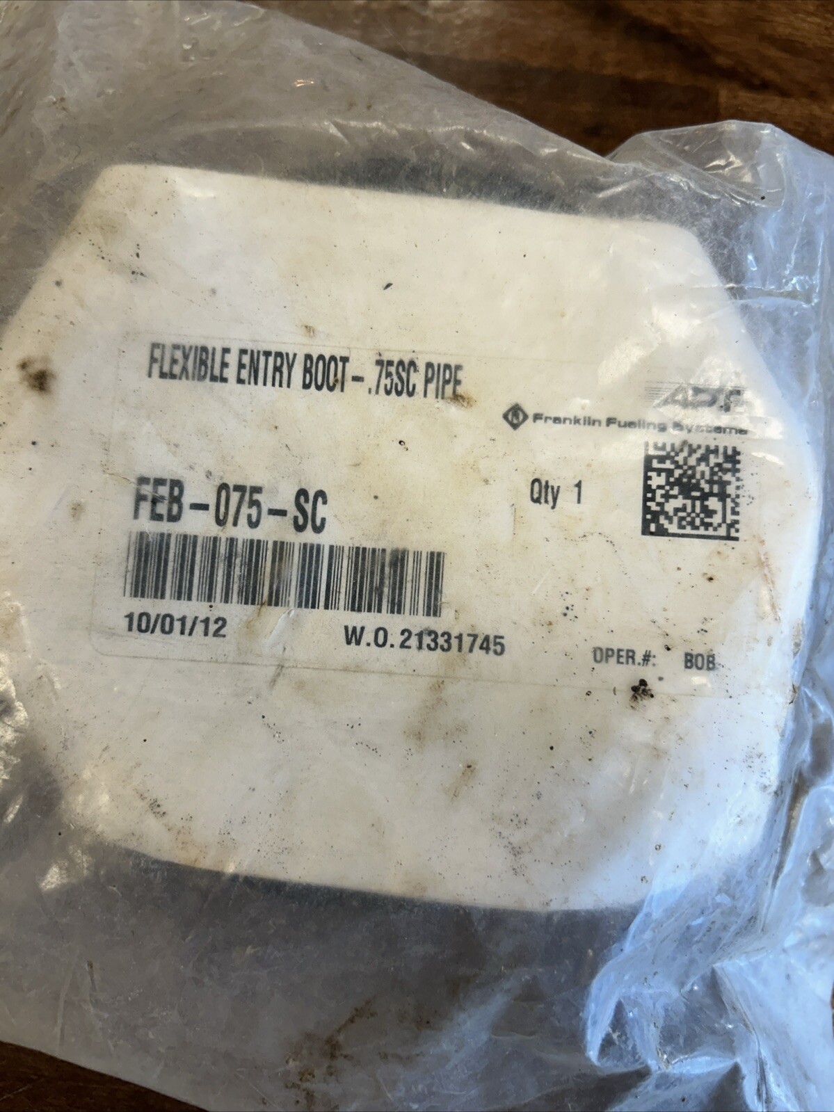 Franklin Flexible Entry Boot For 1 Inch Electrical Conduit FEB-075-SC ...