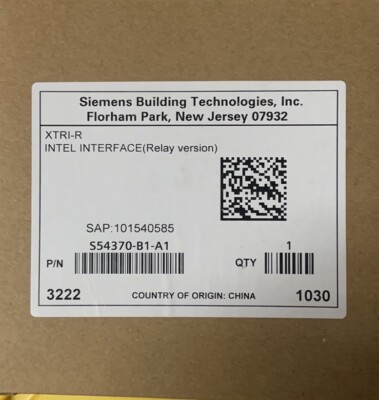 Siemens XTRI-R Intel Interface (Relay Version) FREE SHIPPING | eBay