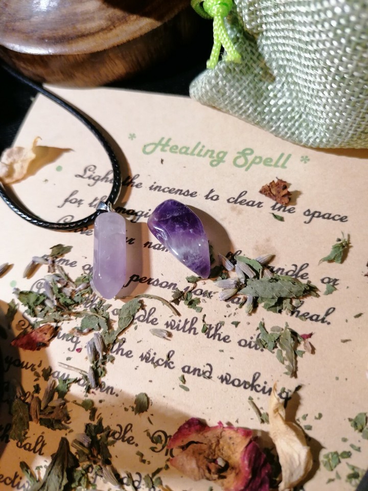 Health and Healing Spell Kit Ritual Magic Witchcraft Wicca Pagan Green ...