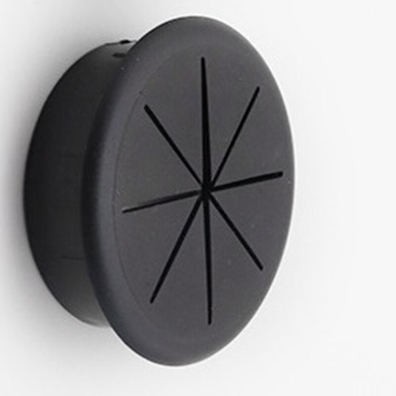 Desk Cable Wire Hole Cover Caps Plug Bushings Great to Hide Data Cords ...