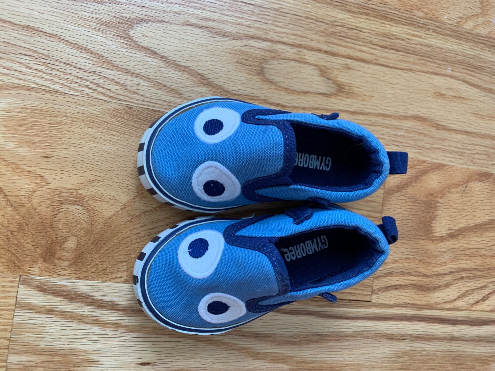 EUC Gymboree Blue fish shoes toddler 4 | eBay