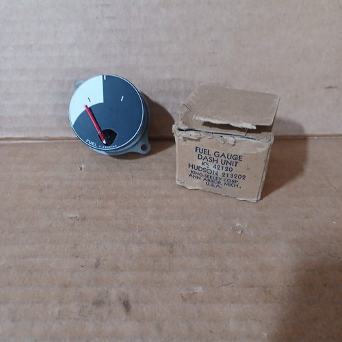 1940s 1950s Hudson Automobile Instrument Panel Fuel Levek Gauge NOS ...