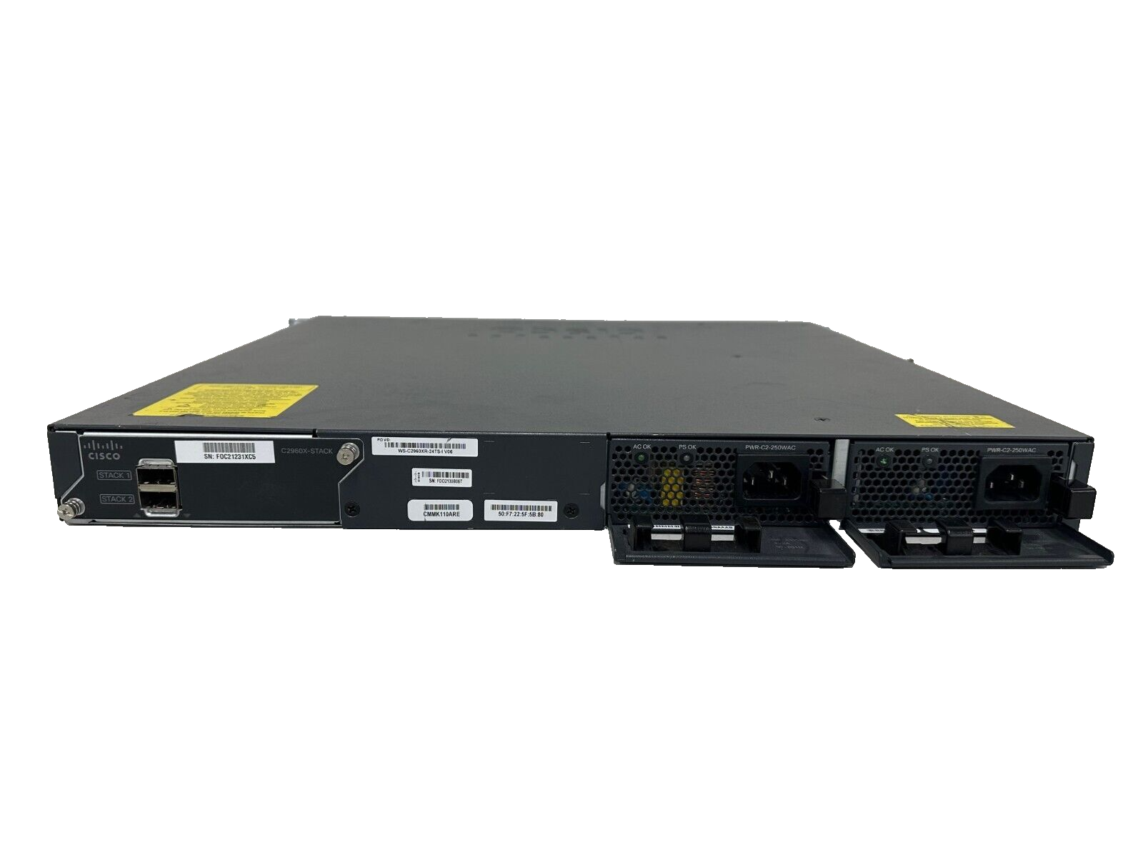 Cisco WS-C2960XR-24TS-I V06 Catalyst 2960-XR 24 PoE+ Switch Mount Rack ...