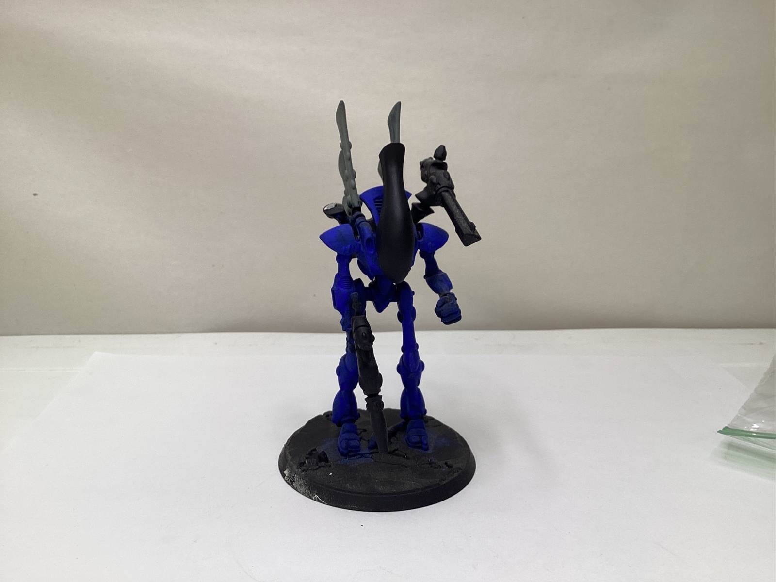 Warhammer 40k- Eldar Wraithlord built and some paint | eBay