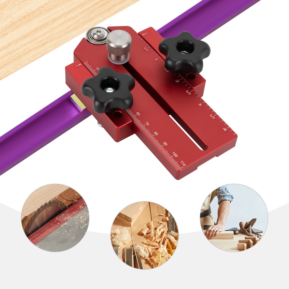 Extended Table Saw Thin Rip Jig Guide Router Table For Band Saw Cutting ...