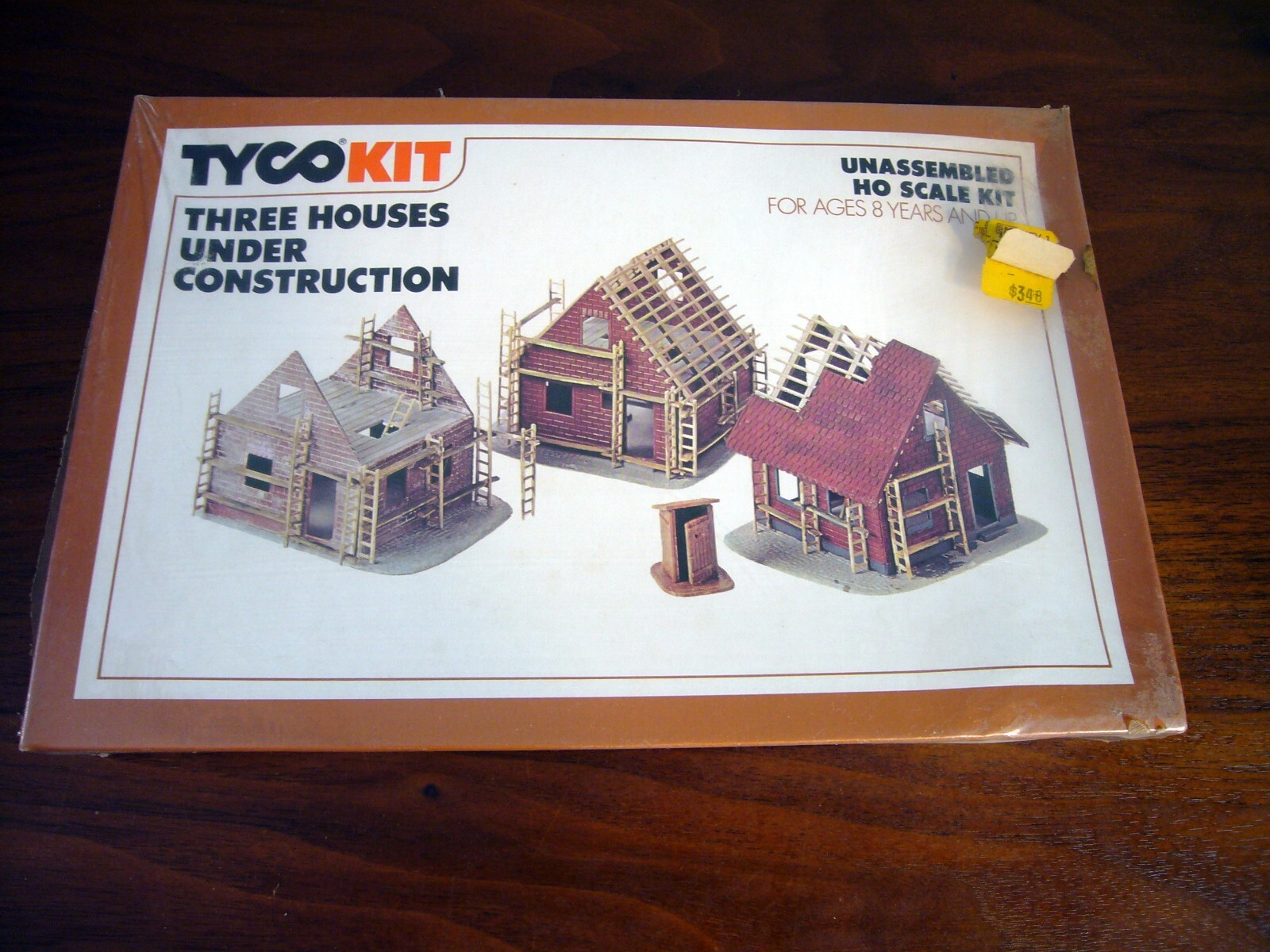 Tyco Kit Three Houses Under Construction # 7766 HO Scale Kit Brand New ...