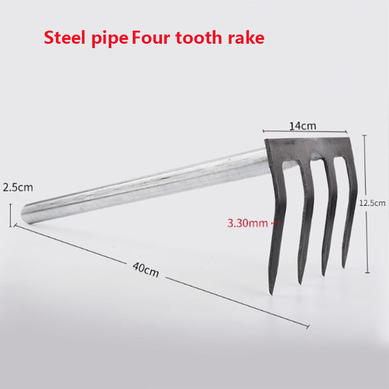 1pcs Wooden Handle Gardening Hoe Steel Garden Hand Weeding Dig Hoe Tool ...