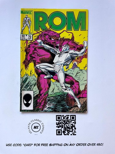 ROM Spaceknight # 70 NM- Marvel Comic Book X-Men Avengers Hulk Thor 25 ...