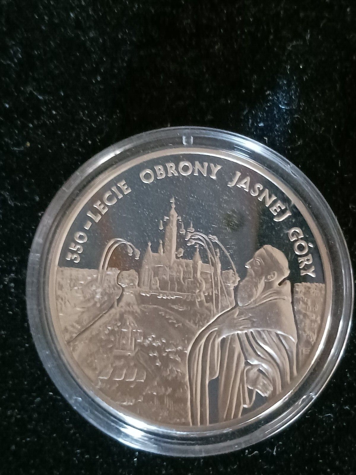 2005 Poland PROOF 20zl Silver Coin "350-LECIE OBRONY JASNEJ GORY ...
