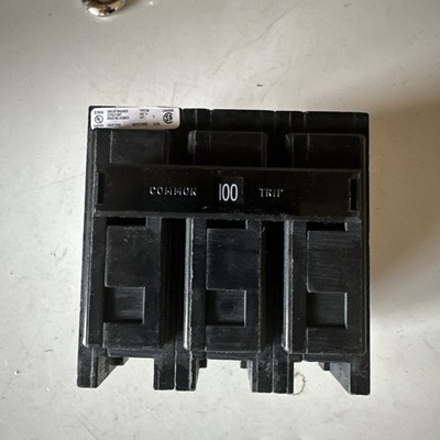 Eaton BAB3100H 100A 3-Pole 240V Thermal Magnetic Circuit Breaker | eBay