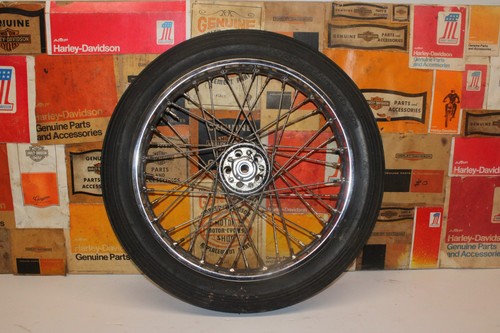 Harley Knucklehead Panhead Flathead 19" Star Hub Wheel Rim Chopper Avon ...