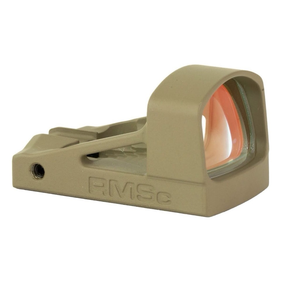 Shield Sights Red Dot Optic RMSc Footprint 4MOA FDE Reflex RMSC-4MOA ...
