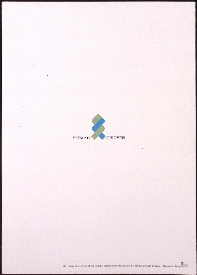 1974 Sitmar Cruises Luncheon Menu TSS Fairwind Mexico Quetzalcoatl | eBay