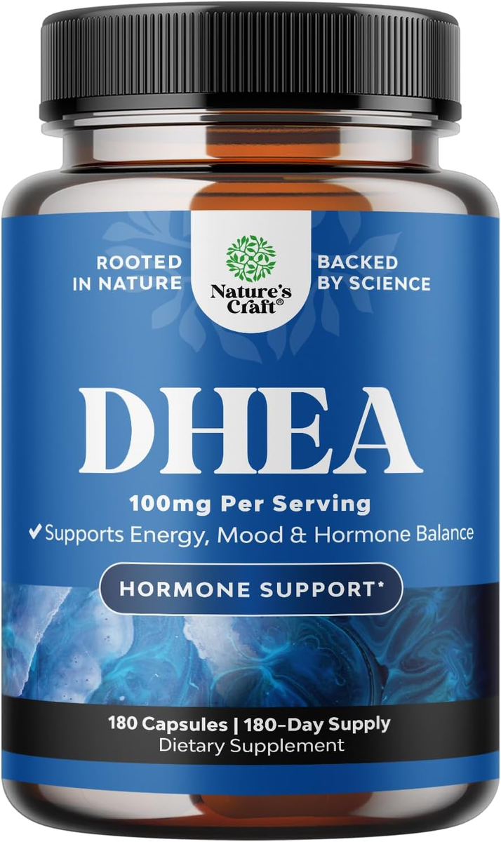 Dhea DHEA 50mg Per Serving – Nature's Craft