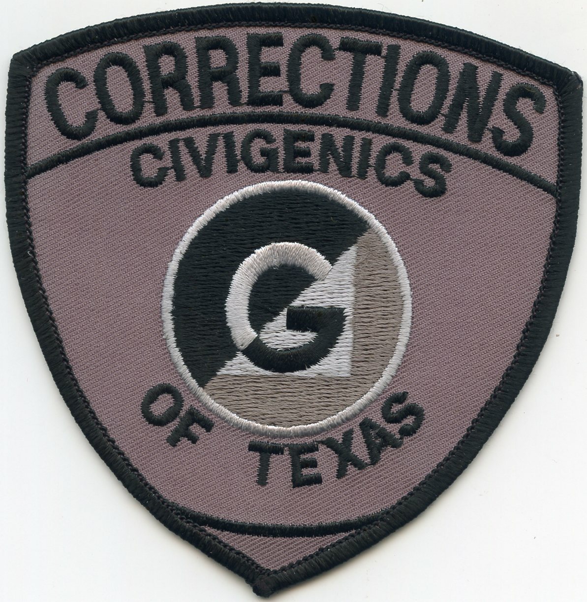 CIVIGENICS OF TEXAS TX DOC CORRECTIONS sheriff police PATCH | eBay
