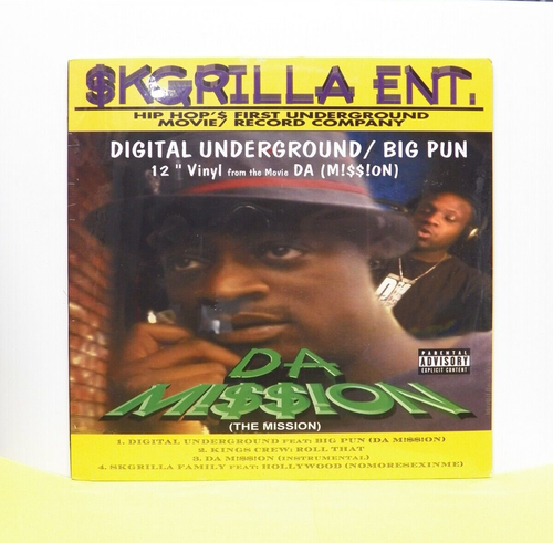 Sealed 12" Single Digital Underground feat. Big Pun Da Mission 2001 ...