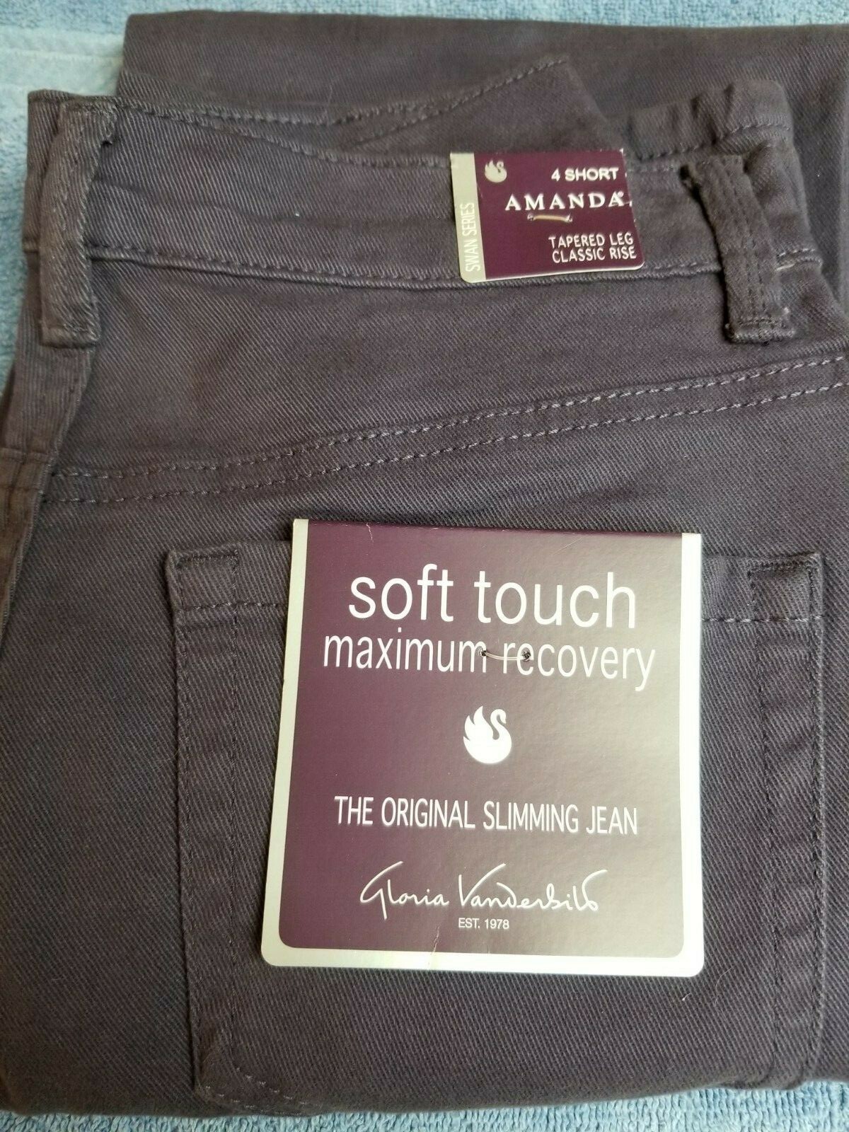 Gloria Vanderbilt Amanda Soft Touch Swan Series Colored Jeans NWT NEW ...