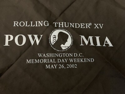 POW-MIA Bandana Handkerchief Rolling Thunder XV Washington DC Memorial ...