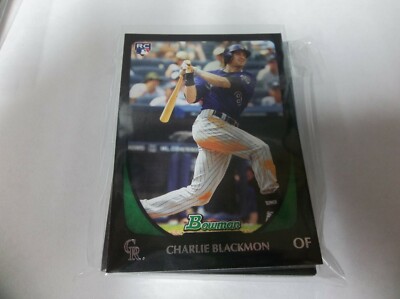CHARLIE BLACKMON 2011 BOWMAN DRAFT #7 ROOKIE | eBay