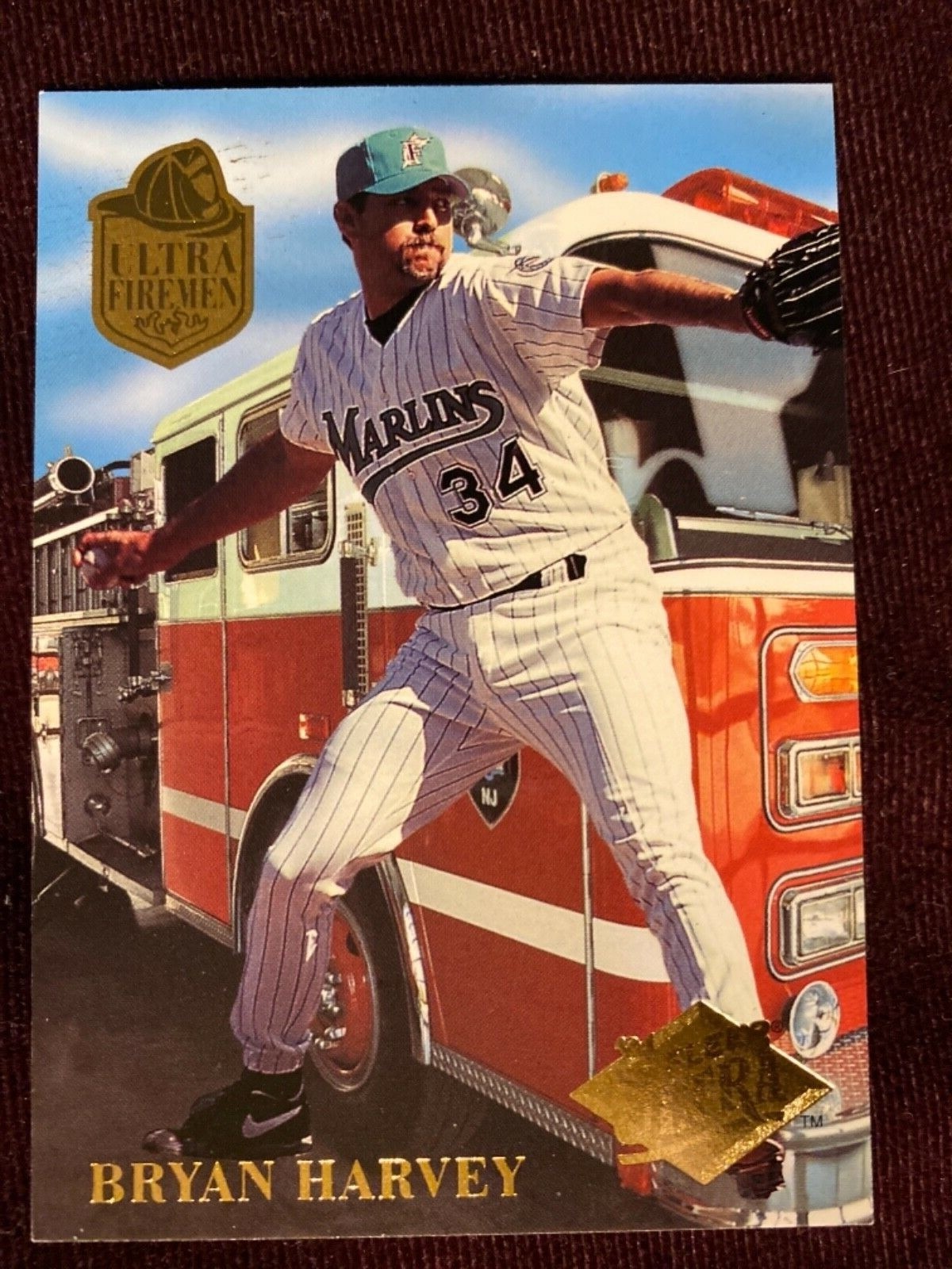 1994 Ultra Firemen #8 Marlins Bryan Harvey Baseball Card | eBay