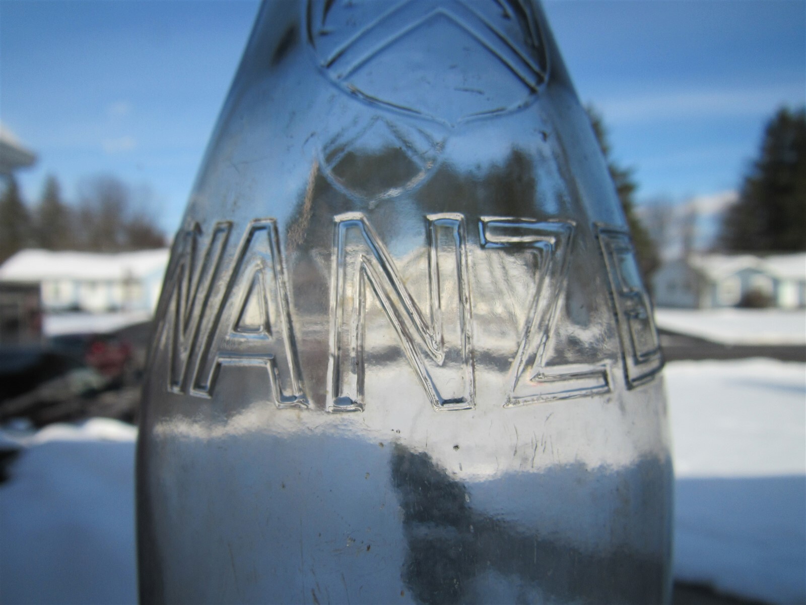 SREQ Milk Bottle Sidney Wanzer & Sons Inc Dairy Chicago IL COOK COUNTY ...
