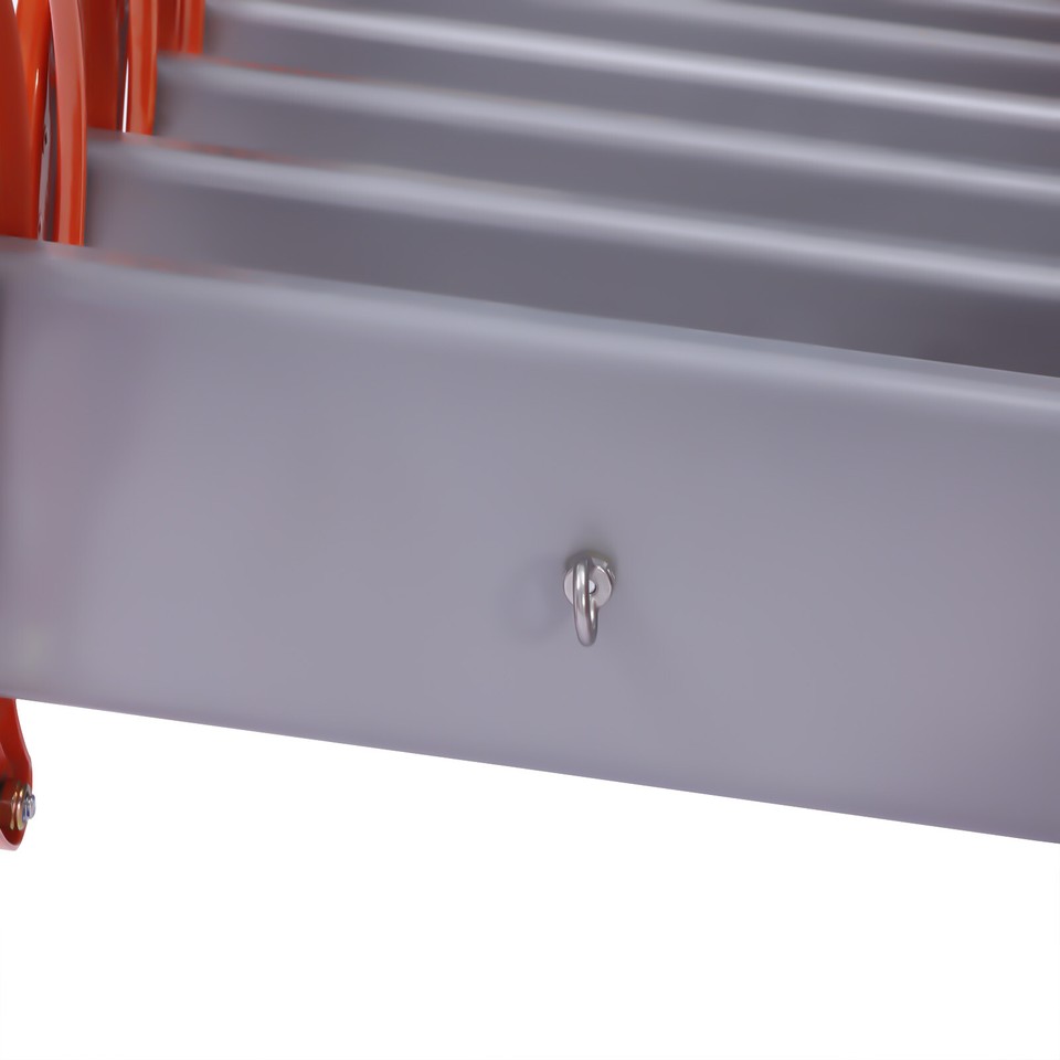 12 Steps Attic Stairs Wall Mounted Folding Ladder Stairs Loft Steps ...