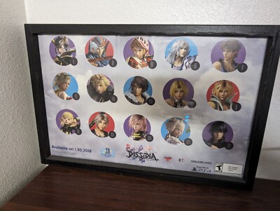 Official Final Fantasy Dissidia NT Double Poster Picture Frame from ...