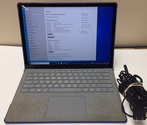 MICROSOFT SURFACE 1769 WINDOWS 10 PRO, INTEL CORE i5-7200U, 4GB RAM ...
