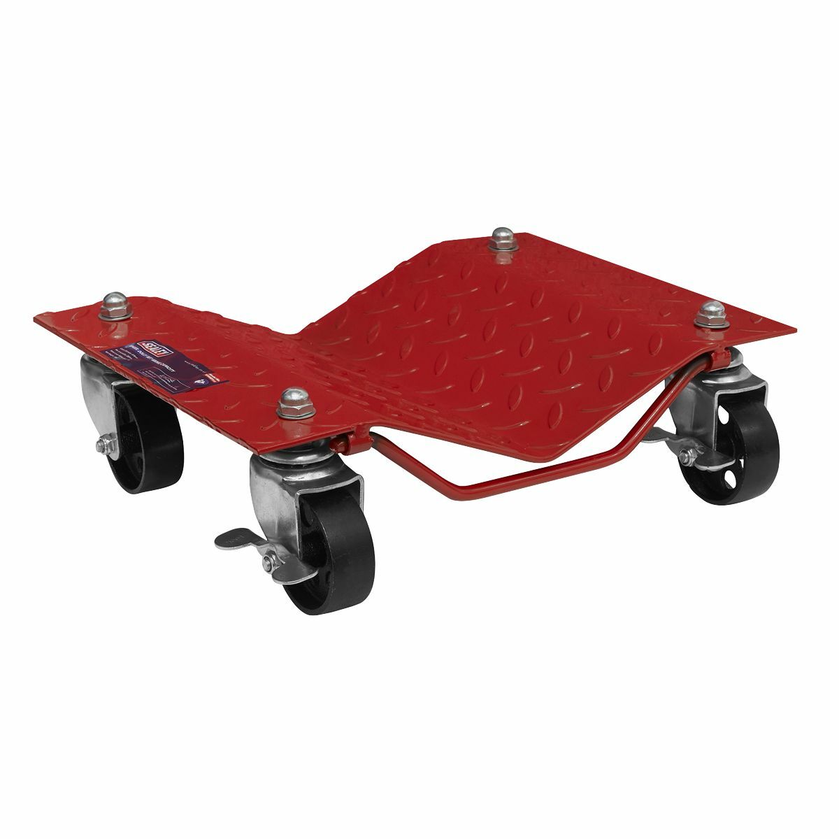Sealey WS681 Pair Wheel Dolly Skate Set 680Kg each Heavy Duty Car Van ...