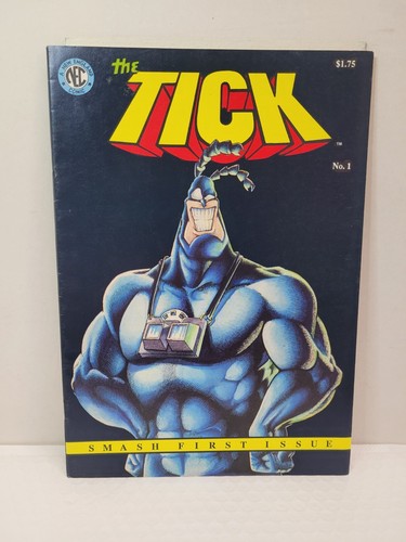 The Tick - No. 1 - First Issue! Comic Book - 1988 - New England Comics ...