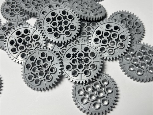LEGO Technic Gear 40 Tooth 3649 34432 Light Blu Gry Pick Pack Size NEW ...