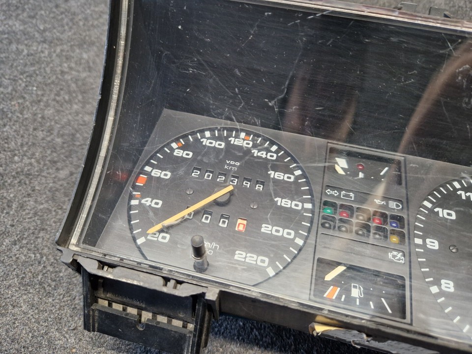 VW Golf mk2 Jetta 220kmh Cluster Speedometer 191919033KM CE1 | Genuine ...