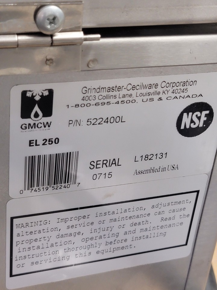 Cecilware EL25 - Fryer, electric, countertop, full pot, 15 lbs capacity ...