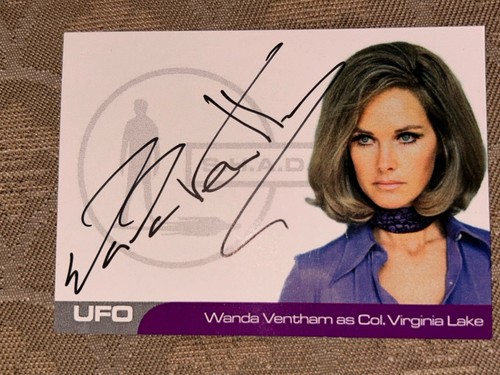 GERRY ANDERSON UFO SERIES 2 WANDA VENTHAM WV1 AUTOGRAPH CARD | eBay UK