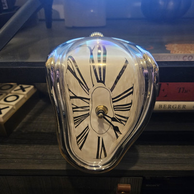 Melting Clock, Salvador Dali Watch Melted Clock for Decorative Home ...