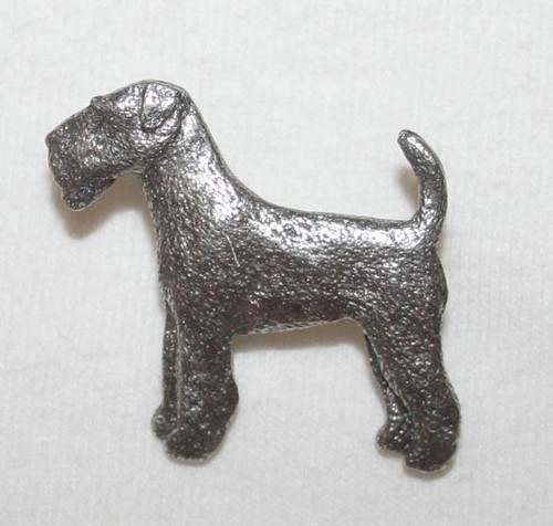 Airedale Terrier Dog Fine PEWTER PIN Jewelry Art USA Made | eBay